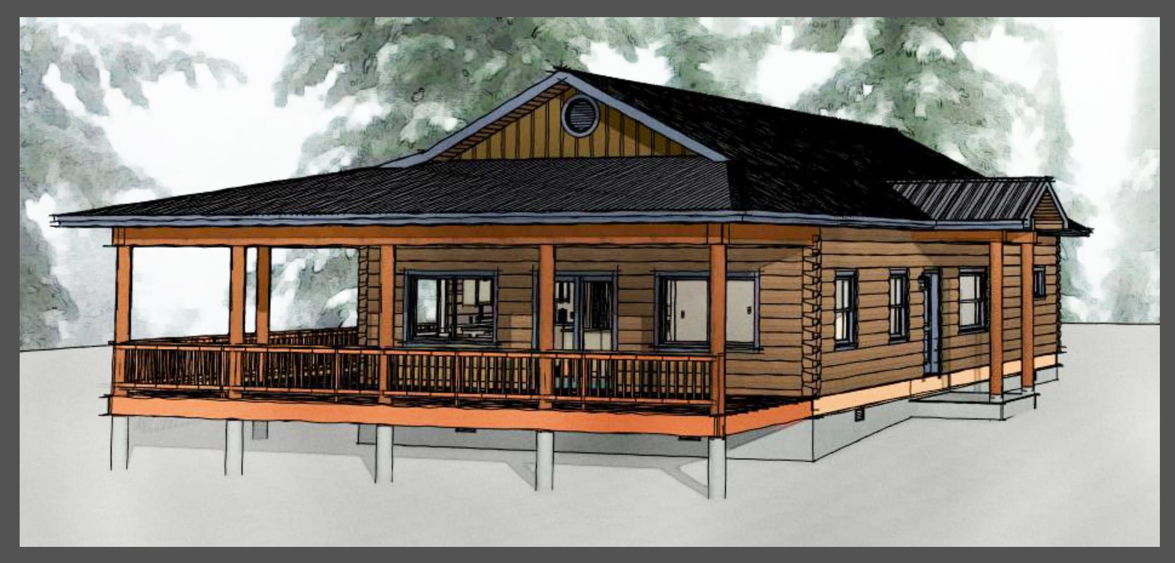 Garnet - Pleasant Valley Log Homes